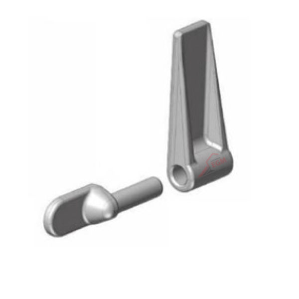 Penture a souder avec gond | EGM