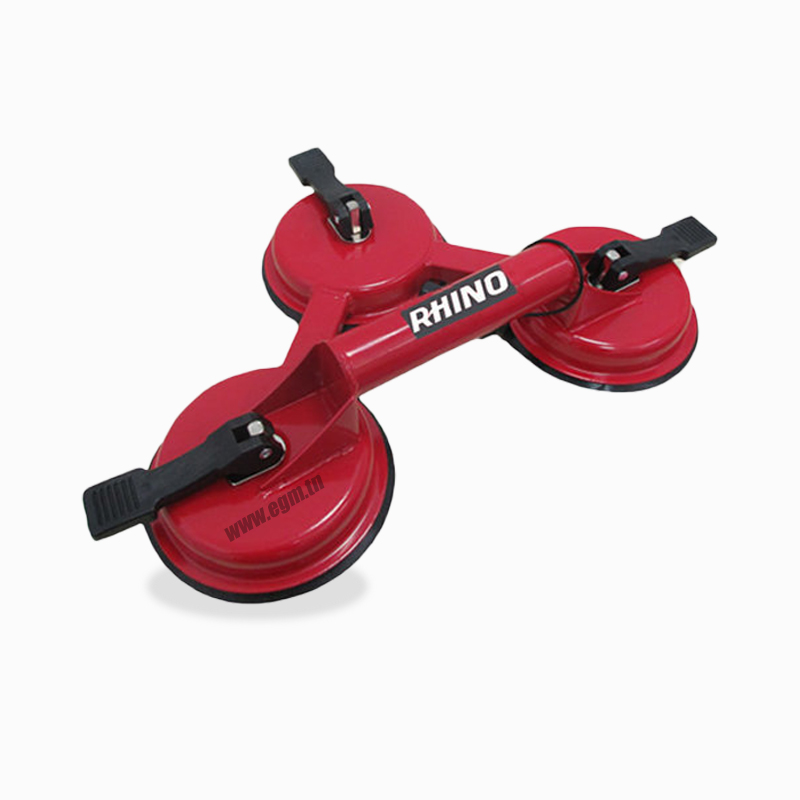VENTOUSE DE MANUTENTION TRIPLE ALUMINIUM RHINO | EGM