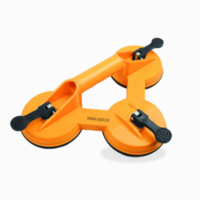 VENTOUSE PORTE GLASSE TRIPLE 75KG TOLSEN | EGM