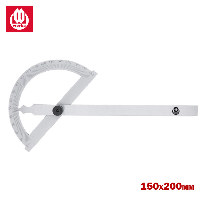 RAPPORTEUR D'ANGLE 0-180° 150X200MM WERKA | EGM