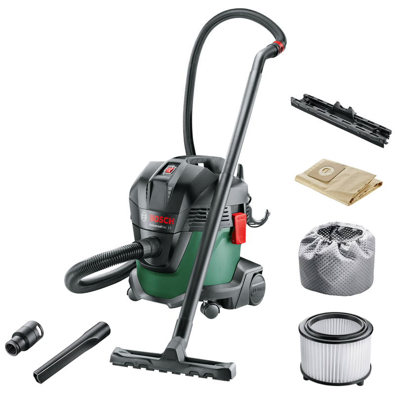 ASPIRATEUR EAU & POUSSIÈRE UNIVERSAL VAC 15 1000W BOSCH | EGM