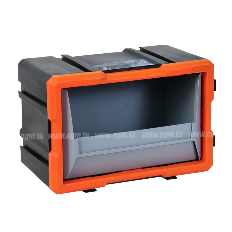 BOITE DE RANGEMENT PLASTIQUE 1 CASSES OUVERT MJ-TOOLS | EGM