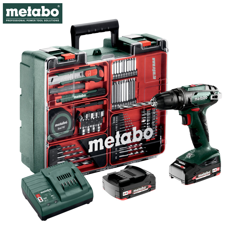 VISSEUSE CHARGEABLE BS 18 SET 18.0V+ACC LI-LON METABO | EGM