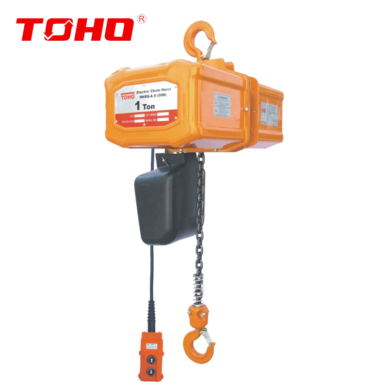 PALAN A CHAINE ELECTRIQUE "TH-DB/ 220V" "TH-B/ 380V" TOHO | EGM