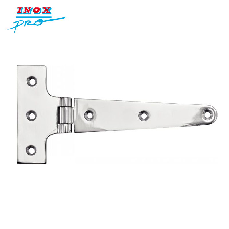 CHARNIERE INOX A4 TYPE T FORGEE POLIE L 100mm ACTON - EGM