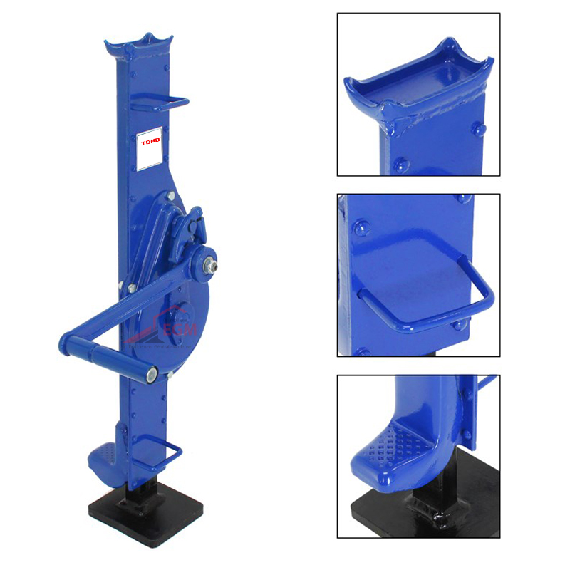 CRIC CREMAILLERE MECANIQUE MODELE "TH" 1.5T / 3T / 5T / 10T / 16T TOHO - EGM