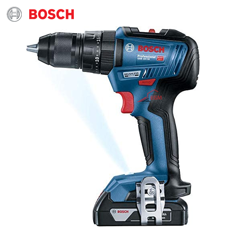 PERCEUSES-VISSEUSES A PERCUSSION SANS FIL GSB 18V-50 BOSCH - EGM