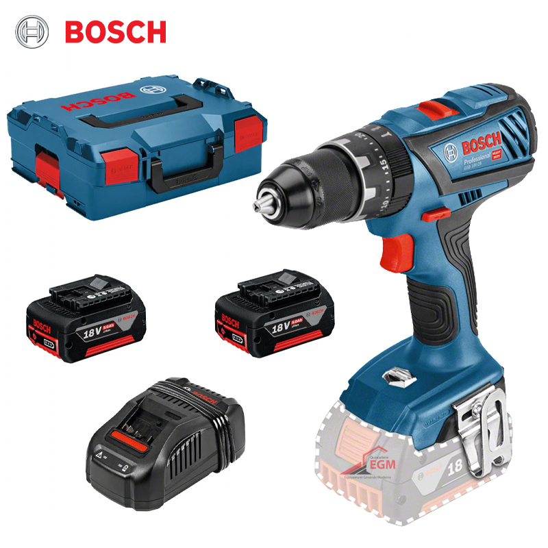 PERCEUSES-VISSEUSES A PERCUSSION SANS FIL GSB 18V-50 BOSCH - EGM