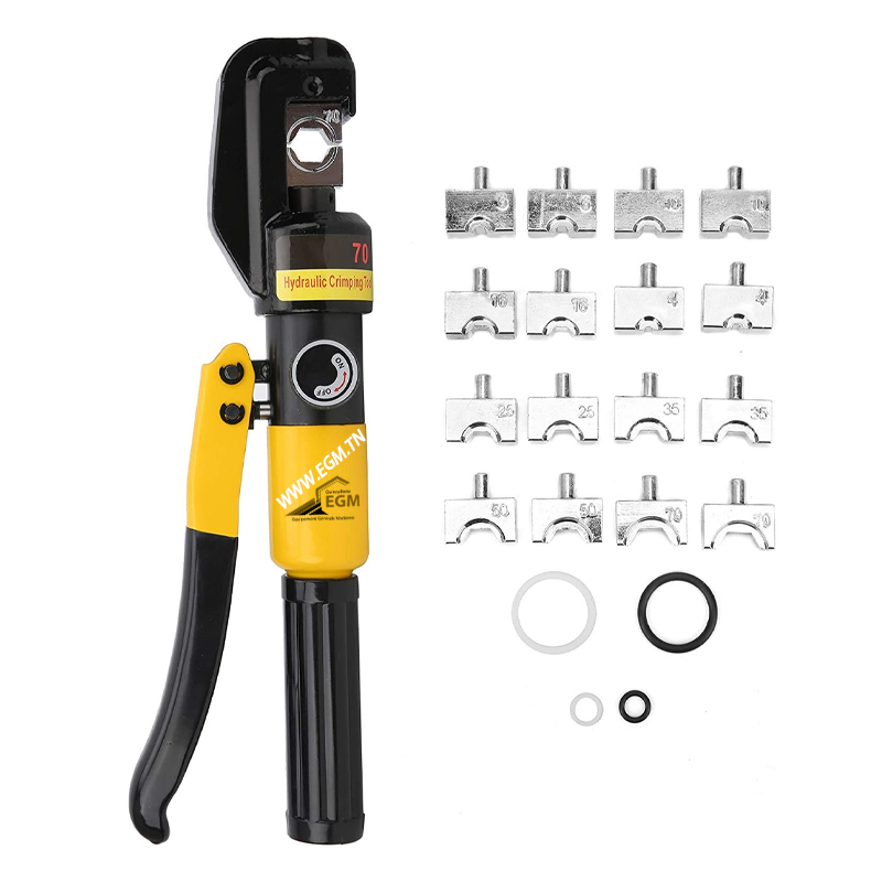 PINCE A SERTIR HYDRAULIQUE 4- 70 MM HIK | EGM