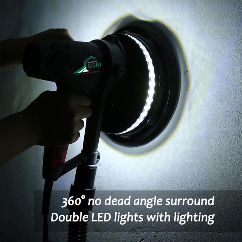 PONCEUSE ENDUIT MURAL AVEC VARIATEUR 180MM 900W HUMHON | EGM