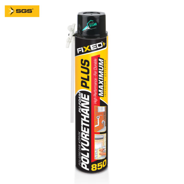 BOUTEILLE MOUSSE ADHESIVE PU F-850M 750ML FIXED SGS | EGM