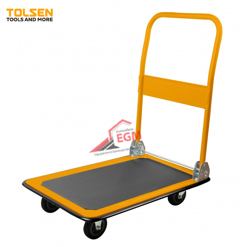 CHARIOT A 4 ROUE PLABLE 900X600X845 MM 300KG TOLSEN | EGM