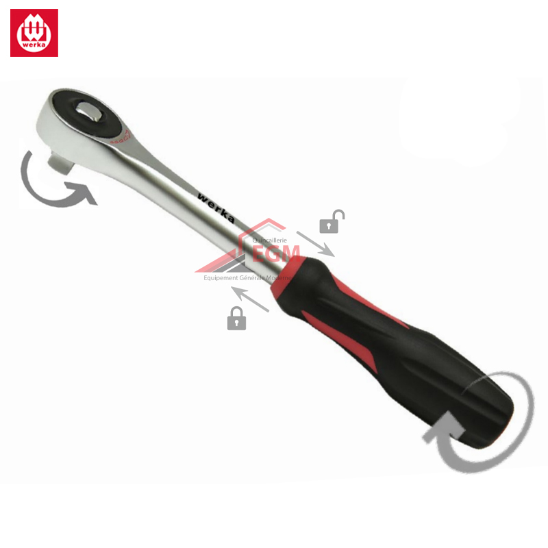 CLIQUET REVERSIBLE DOUBLE FONCTION 1/2 WERKA | EGM