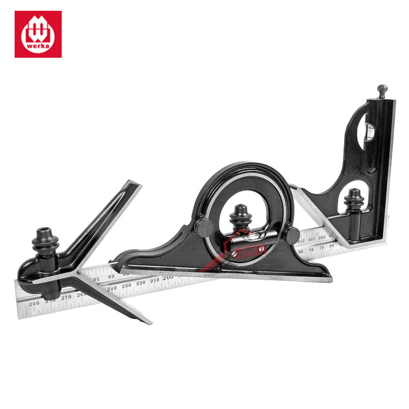 EQUERRE COMBINET EN FONTE TETE CARRE.RAPPORTEUR ET TETE CENTRAL 300MM ...