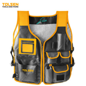 GILET PORTE OUTILS UNIVERSEL 510X600MM TOLSEN | EGM