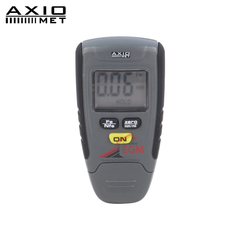MESUREUR D'EPAISSEUR DE REVETEMENT PEINTURE AXIOMET - EGM