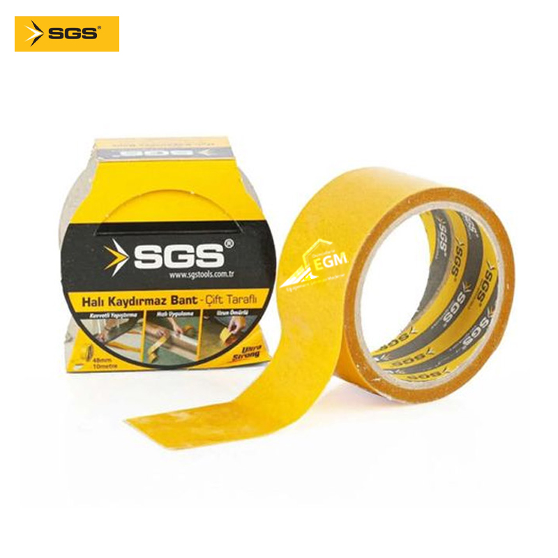 SCOTCH ADHÉSIF RENFORCÉ JAUNE SGS | EGM