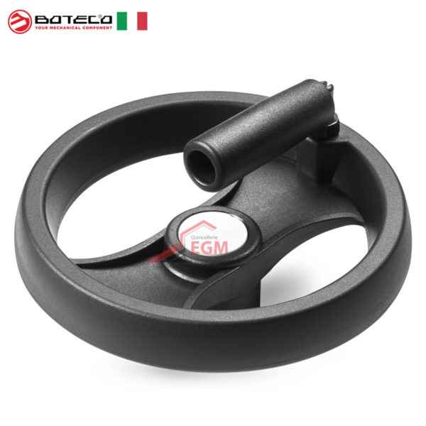 VOLANT DE MANŒUVRE À DEUX RAYONS AVEC MANCHE ROTATIF ET PLIABLE | EGM