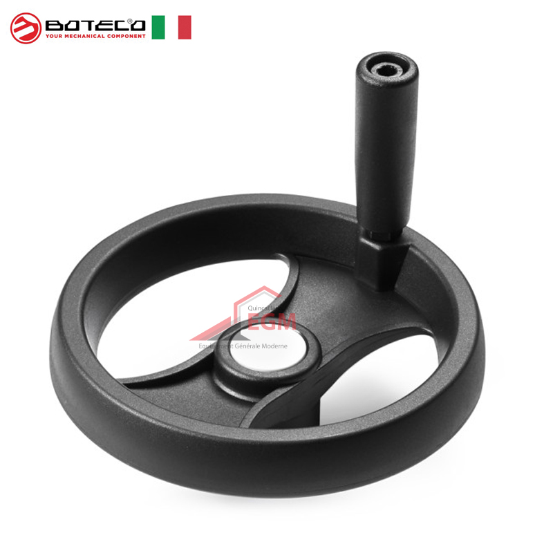 VOLANT DE MANŒUVRE À DEUX RAYONS AVEC MANCHE ROTATIF BOTECO | EGM