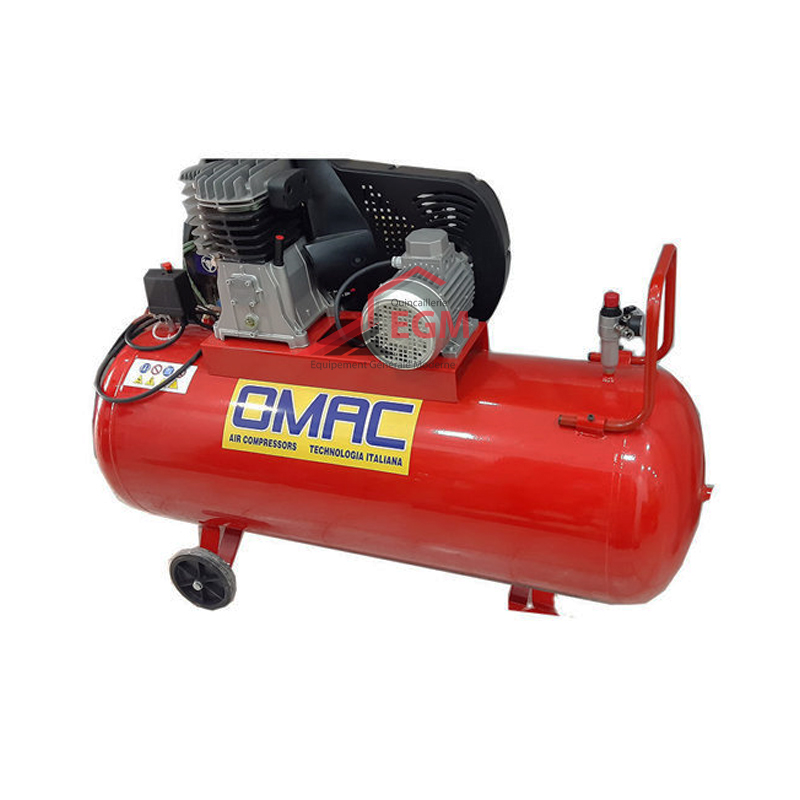 COMPRESSEUR AIR 500L 380V HP7.5+MG60 TETE EN FONTE OMAC | EGM