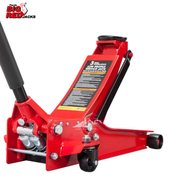 CRIC ROULEUR DOUBLE PISTON 2.5T BIG RED | EGM