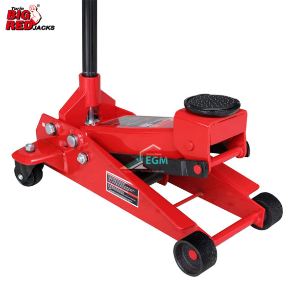 CRIC ROULEUR SIMPLE PISTON 3.0T L 571MM BIG RED | EGM