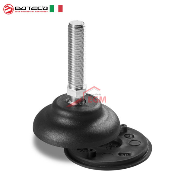 PIED D'APPUI A ROTULE A BASE ANTIDERAPANT BOTECO | EGM