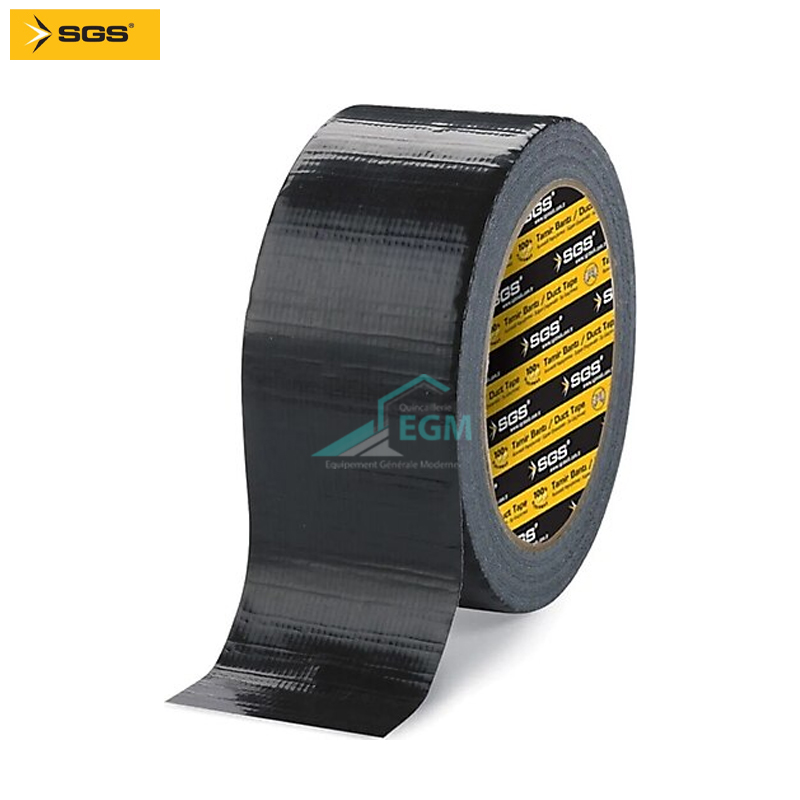 SCOTCH ADHÉSIF RENFORCÉ NOIR SGS | EGM