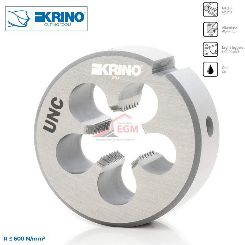 FILIERE RONDE UNC DIN 223 C.V KRINO | EGM