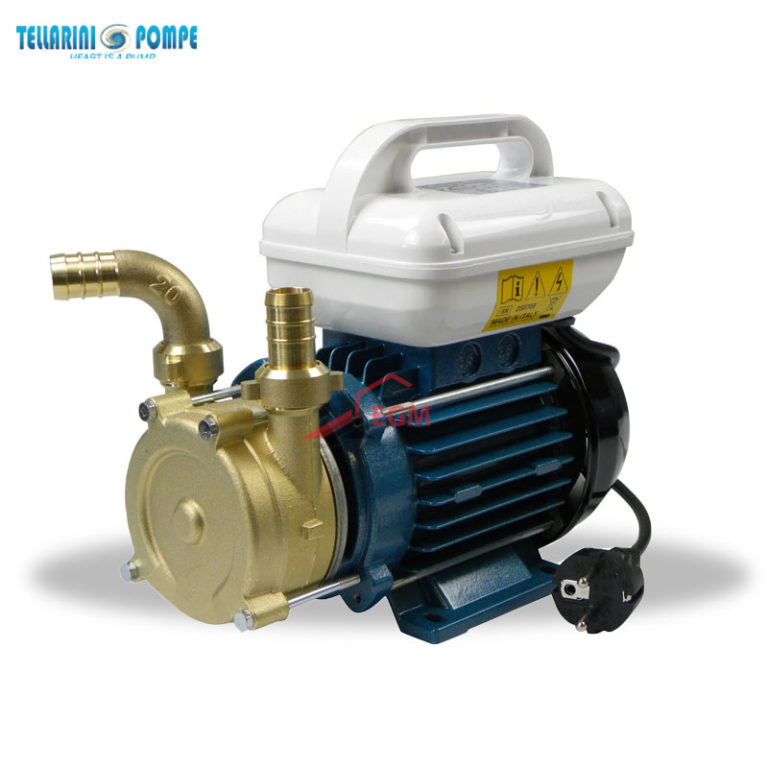 POMPE TRANSVERSAL LAITON Ø 20 (0.5 / HP) 220V TELLARINI | EGM