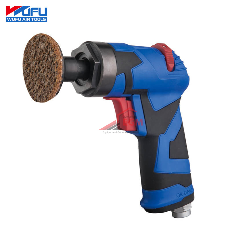 PONCEUSE POLISSEUSE D'ANGLE MINI PNEUMATIQUE 75MM WUFU | EGM