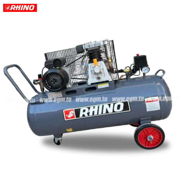 COMPRESSEUR D’AIR 100L 3.0HP 220V RHINO | EGM