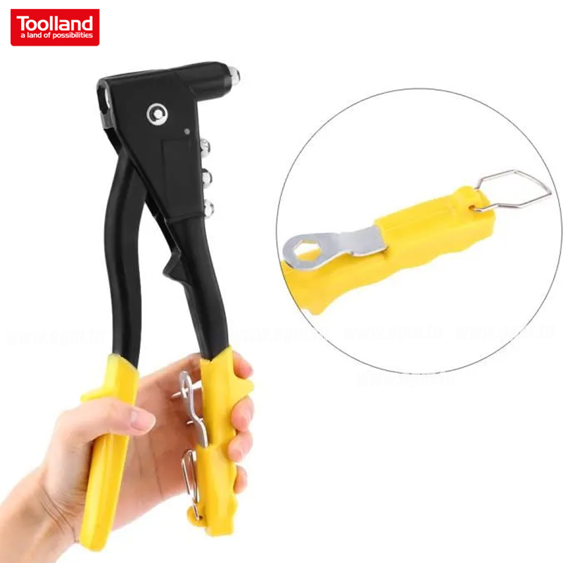 PINCE A RIVET A MAIN AVEC RIVET TOOLLAND | EGM