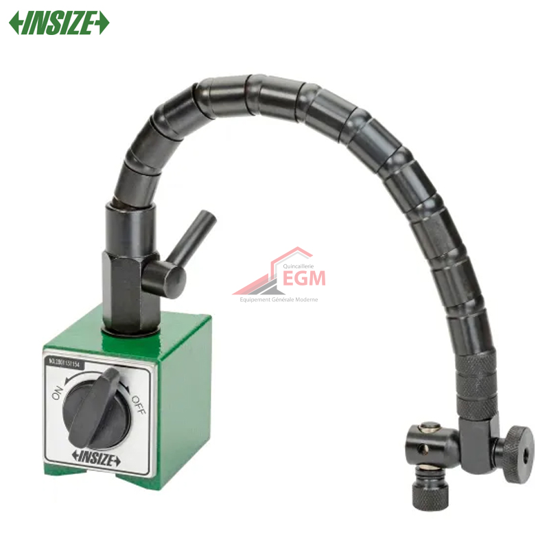 SUPPORT COMPARATEUR A CADRON FLEXIBLE 80KG INSIZE | EGM