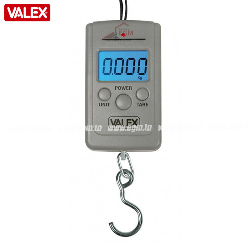 DYNAMOMETRE DIGITAL 40KG NL211230 VALEX | EGM